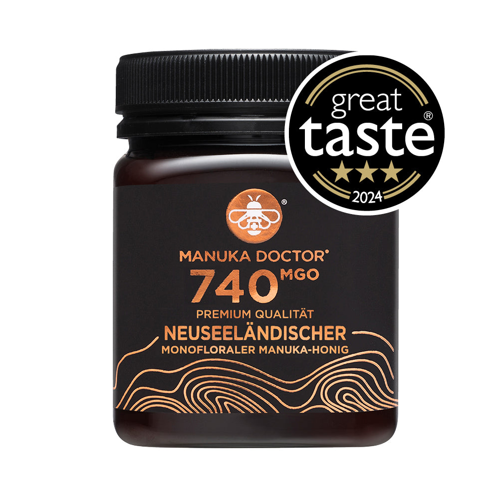 3 x 740 MGO 250g Manuka Honig - Manuka Doctor DE